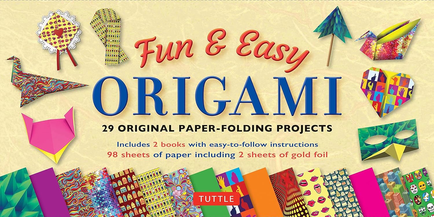 Fun & Easy Origami Kit: 29 Original Paper-folding Projects: Includes ...