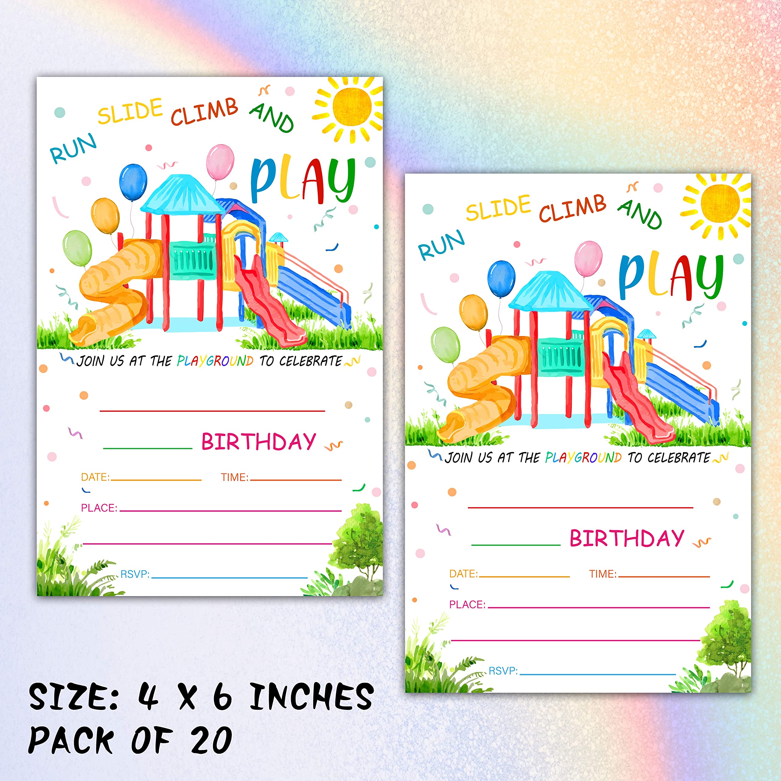Outdoors Birthday Printable Party Invitations