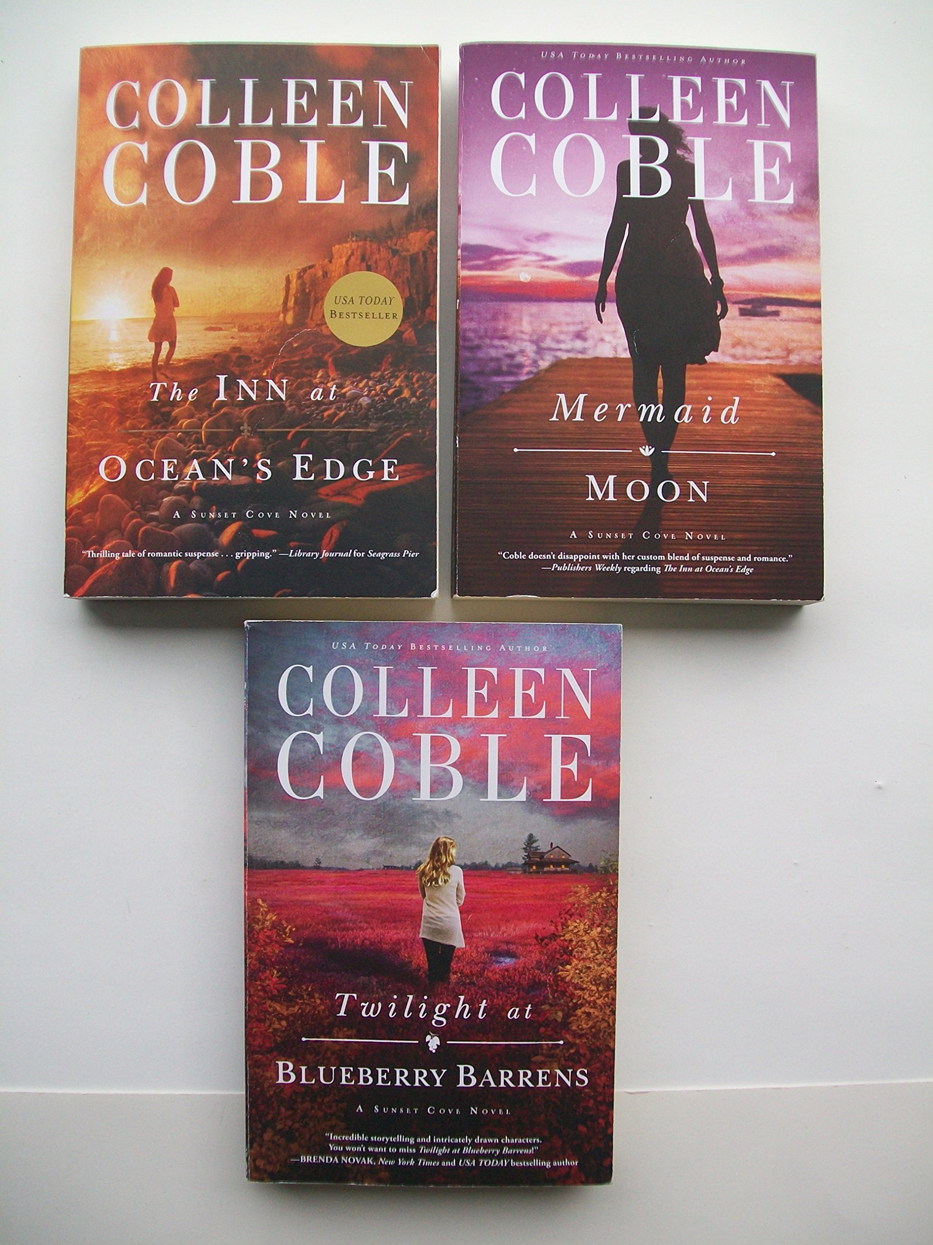 Sunset Cove Novel Series (Set of 3 Books) The Inn at Ocean's Edge ...