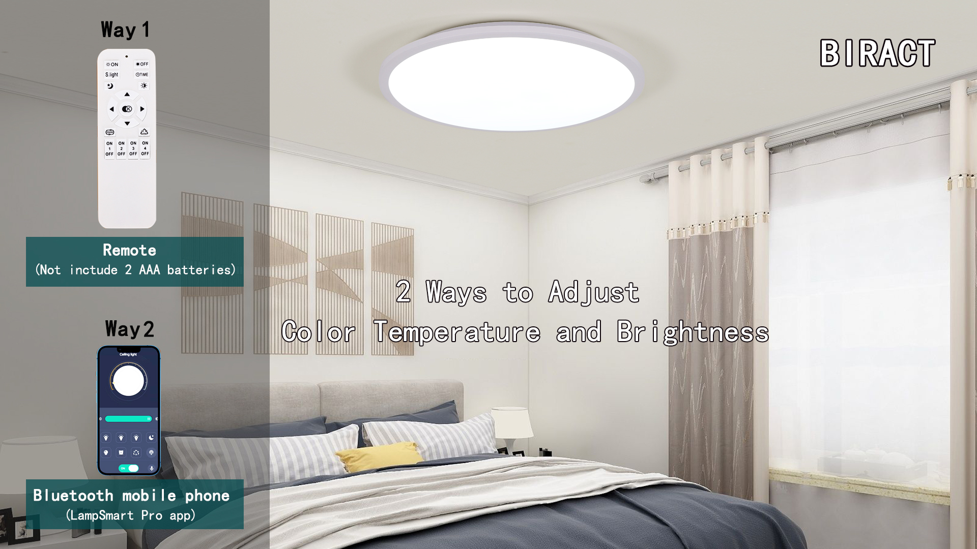 Watch Remote control ceiling light use and installation on Amazon Live