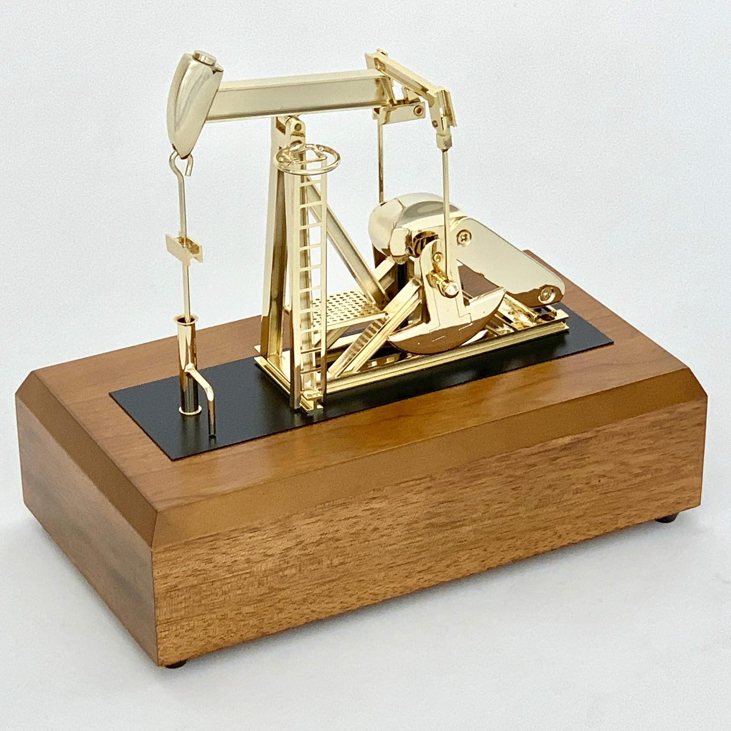 Gold Plated Reduced Scale Working Oilfield Pump Jack Australia | Ubuy