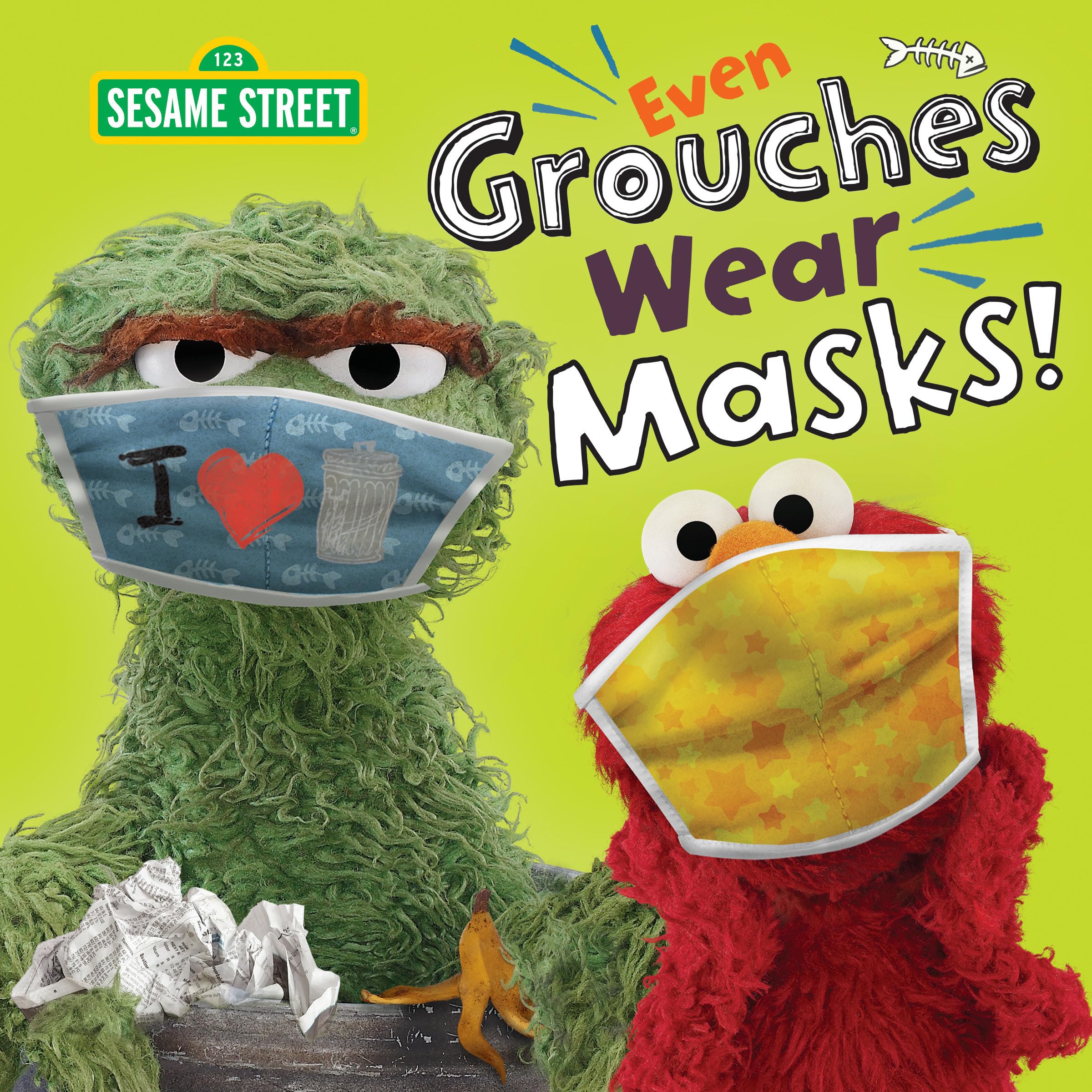 Even Grouches Wear Masks! (Sesame Street) (Pictureback(R)): Posner ...