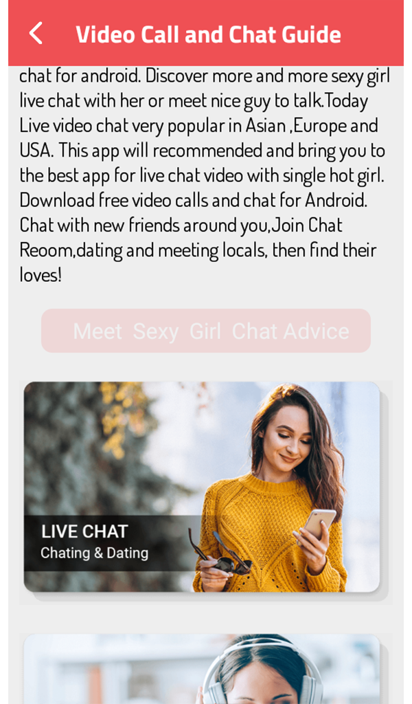 Free Video Call Guide & Chat Advice 2020 - App on Amazon Appstore