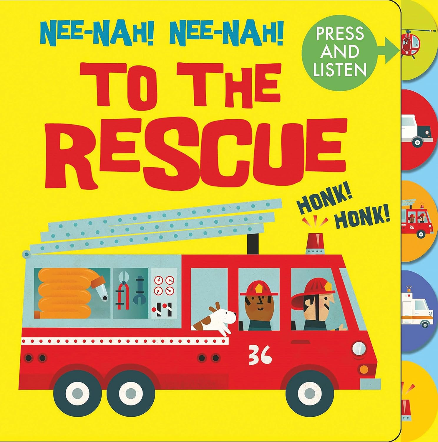 Nee Nah! Nee Nah! To the Rescue: Press the tabs, hear the sounds (Sound ...