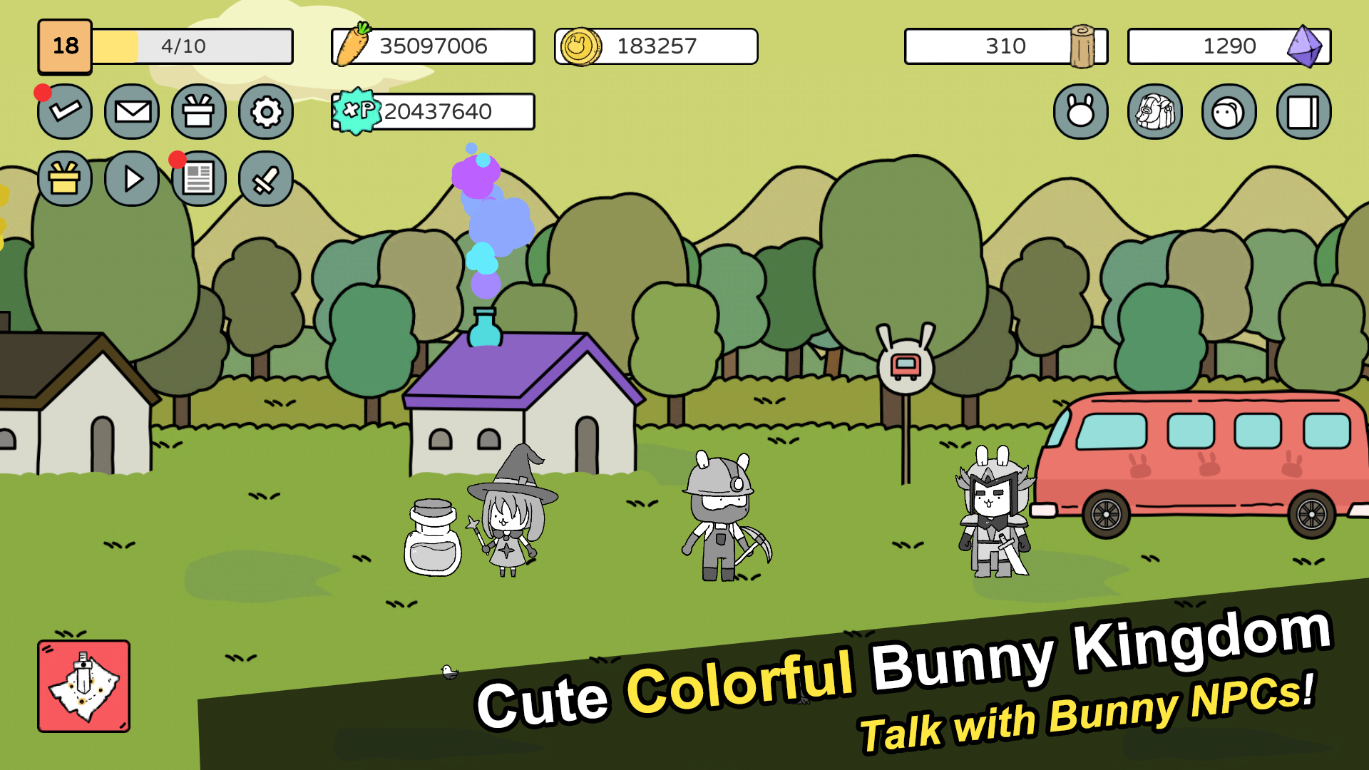 Battle Bunny - gacha cute pocket animal pets & multiplayer tower ...
