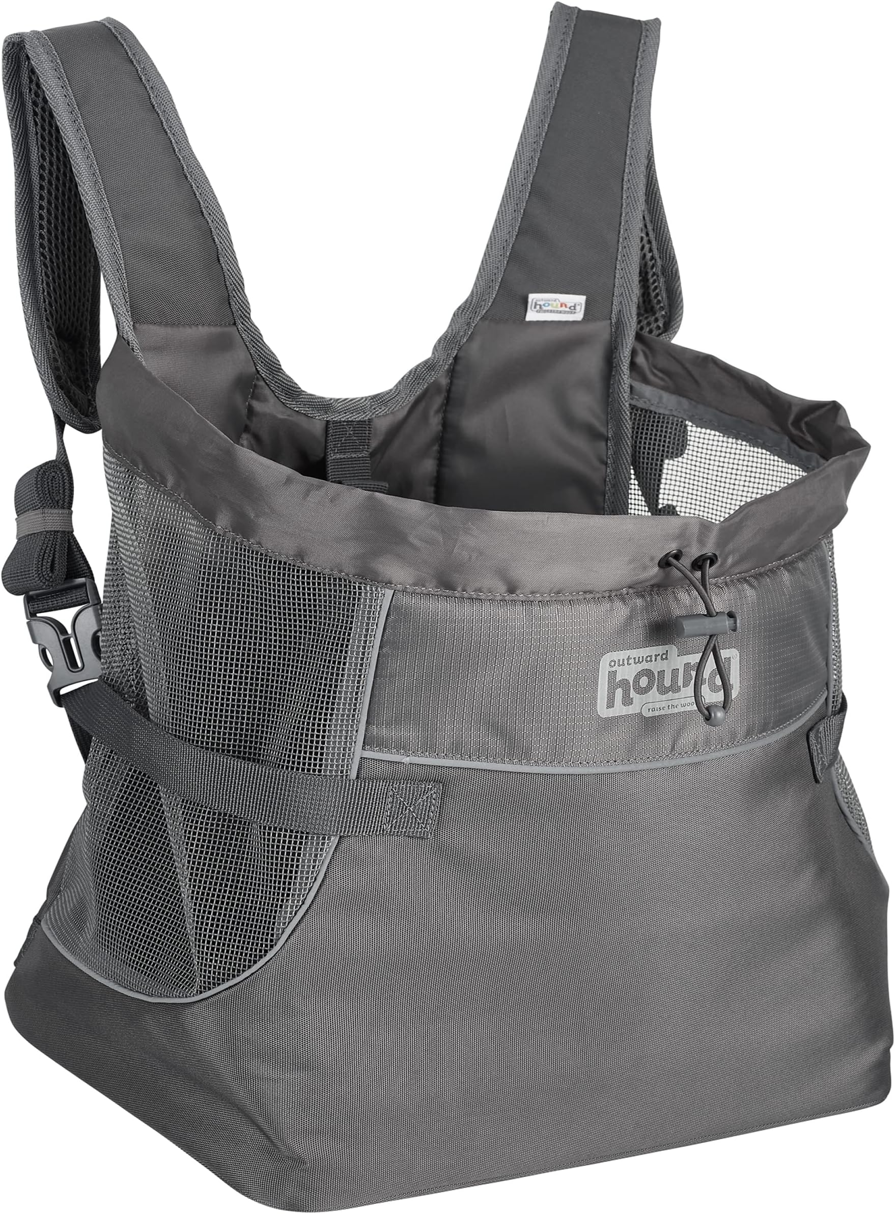 Outward Hound PupPak Dog Front Carrier, Medium, Grey : Amazon.co.uk ...