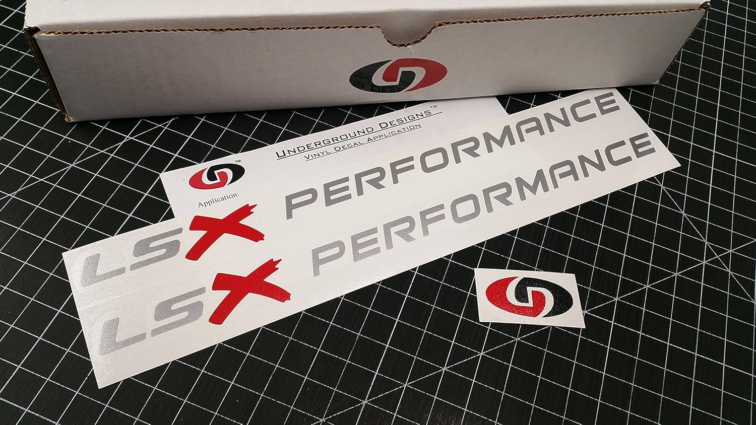 Amazon.com - LSX Performance Hood Decals (2-Pack) Racing Engine LS1 LS6 ...