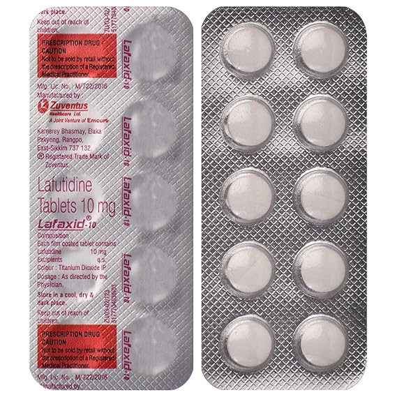 Lafaxid-10 - Strip of 10 Tablets : Amazon.in: Health & Personal Care