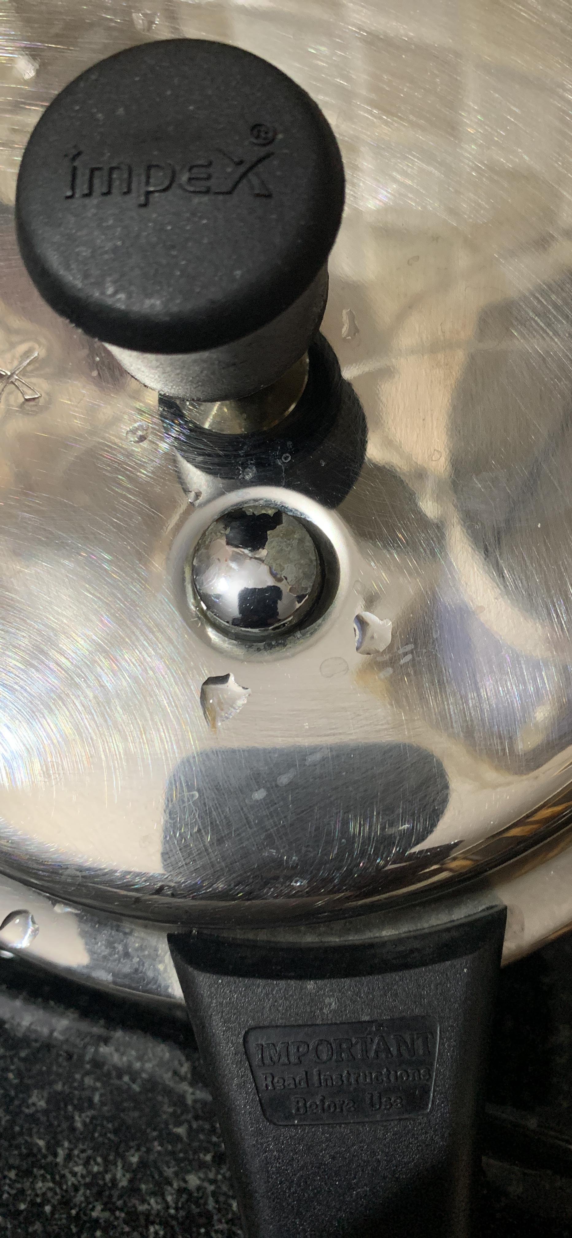 Buy Impex EP Induction Base Stainless Steel Pressure Cooker, 2 litres ...