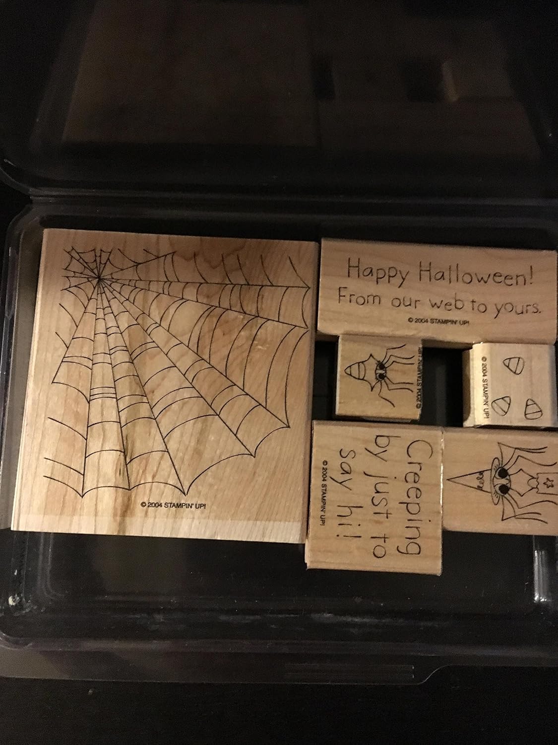 Amazon.com: Stampin' Up! Web Wishes Stamp Set : Arts, Crafts & Sewing