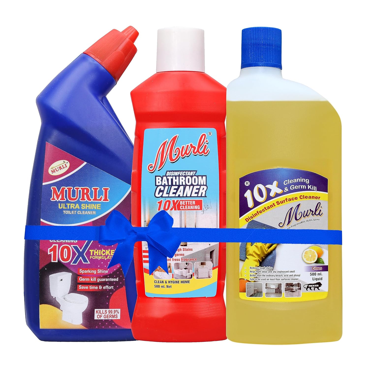 Home Cleaning Set 500x3 ml multipurpose cleaner 500ml" or "toilet and ...