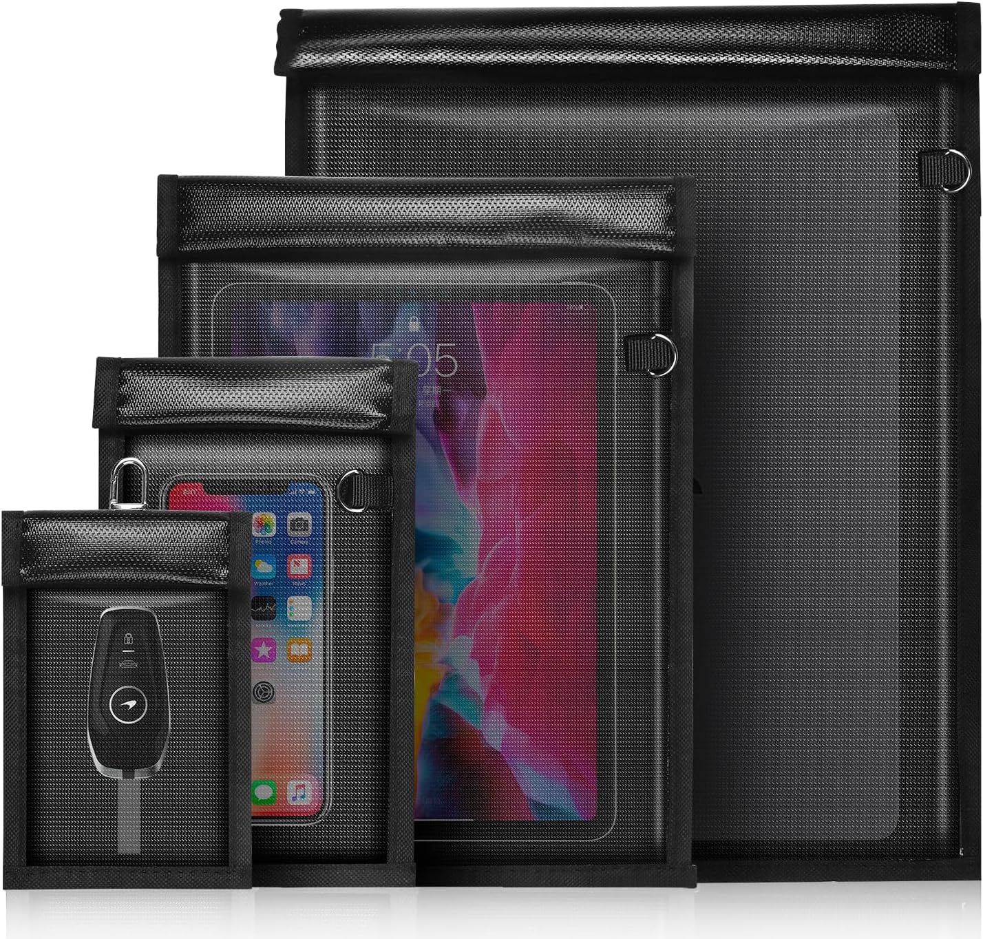 Amazon.com: 4 Pack Faraday Bags, Faraday Cage for Anti-Theft Anti ...