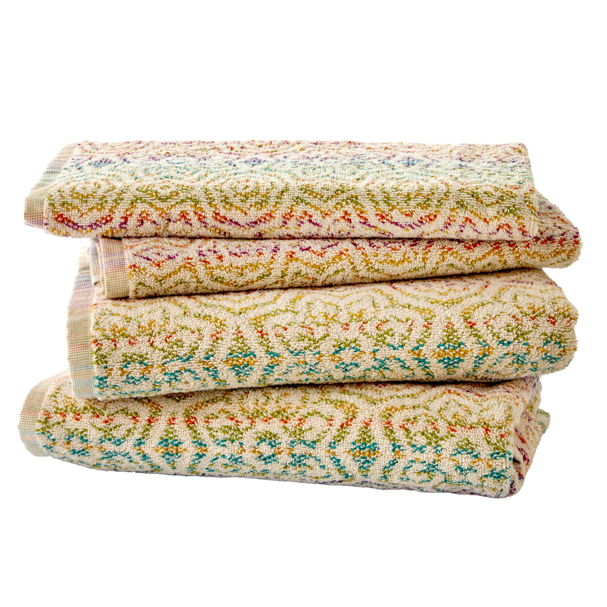 Amazon.com: SKL Home Rhapsody 2 Bath, 2 Hand Towel Set, Multi : Home ...