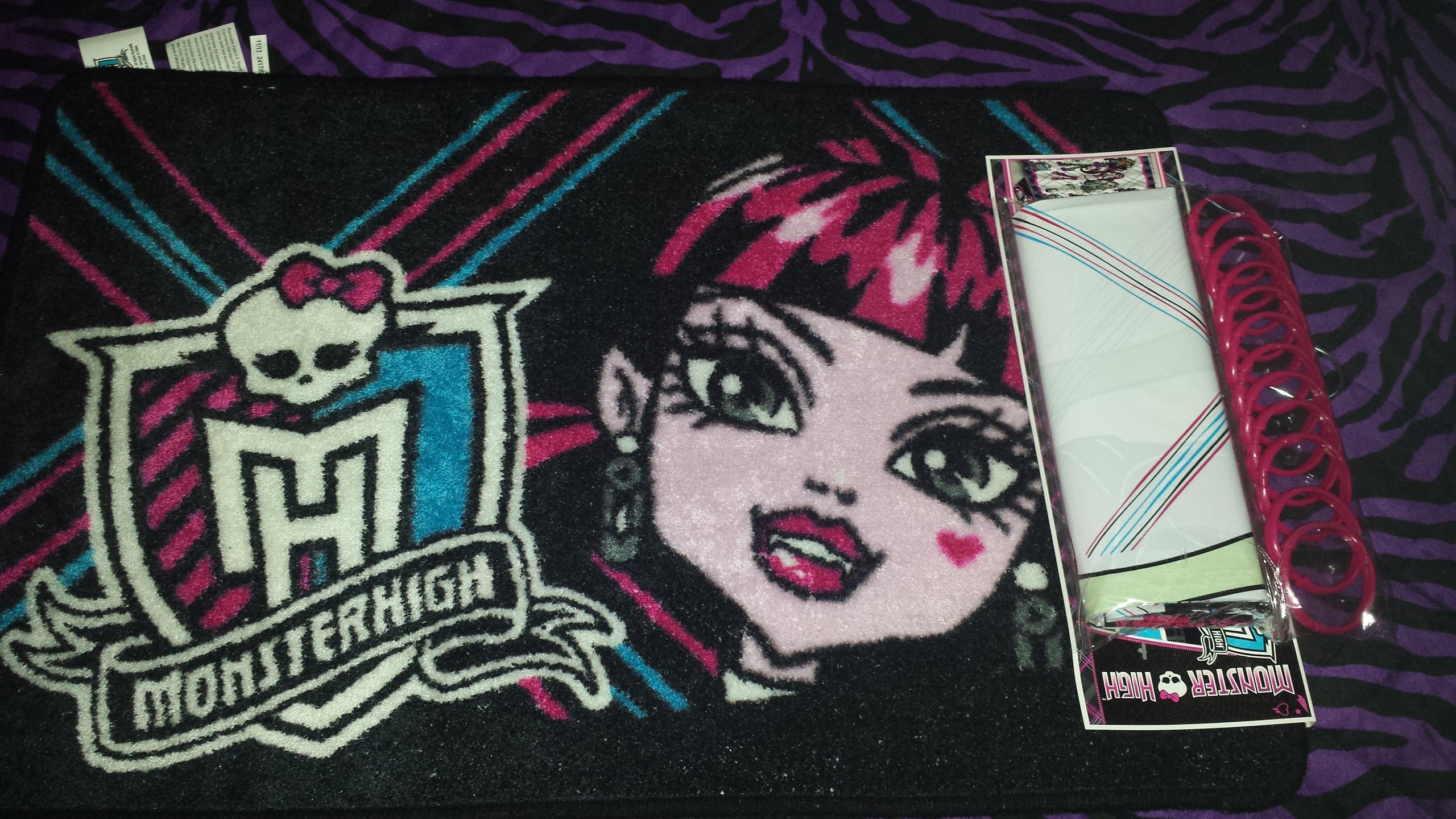 Monster High Bathroom Monster High Lagoona Shower Room (Blue)