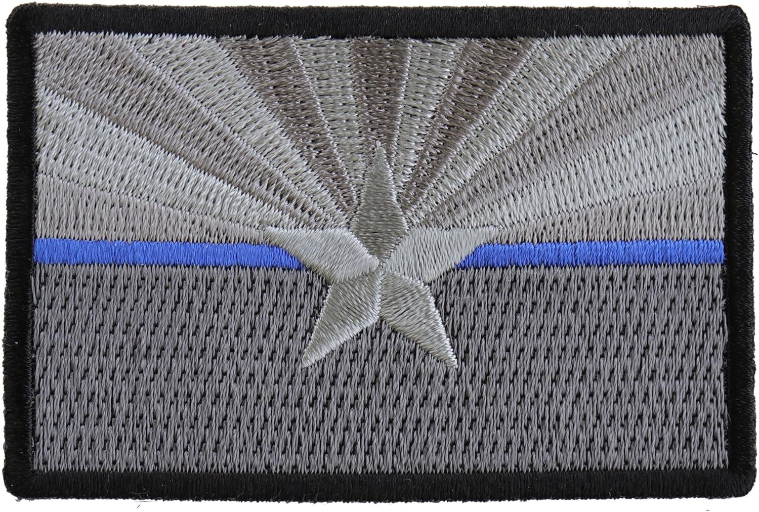 Amazon.com: Arizona State Flag Blue Line Patch - 3x2 inch Embroidered ...