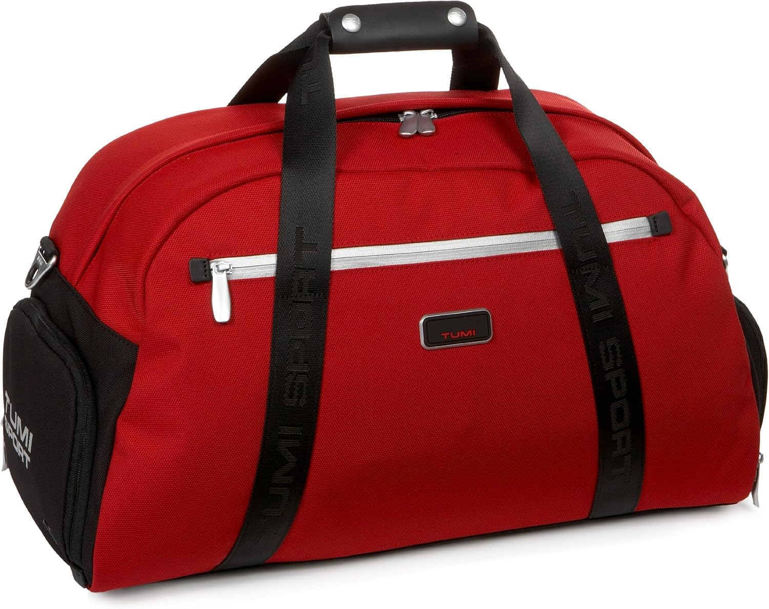 Amazon.com: Tumi Sport Sydney Gym Bag 06645D,Black/Red,one size ...