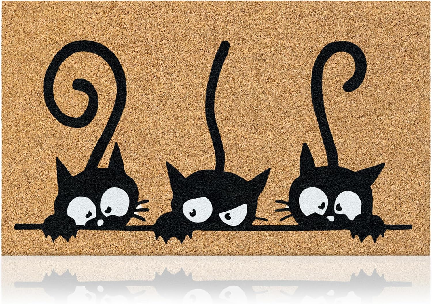 Amazon.com: Catguard - 17"x29" - Coir Door Mat with Heavy Duty Backing ...