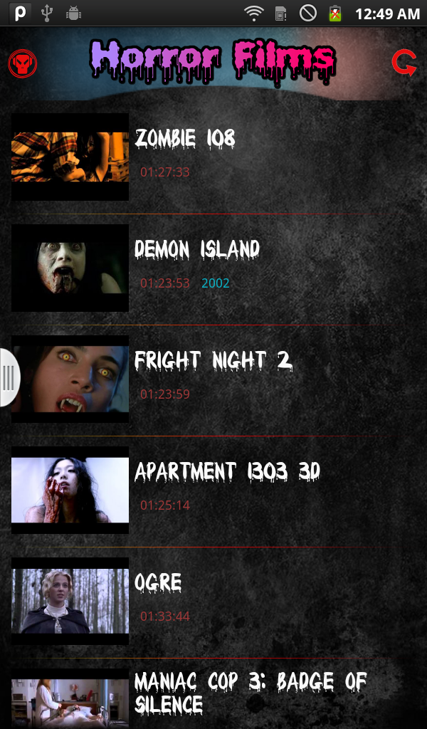 Horror Films - App on the Amazon Appstore