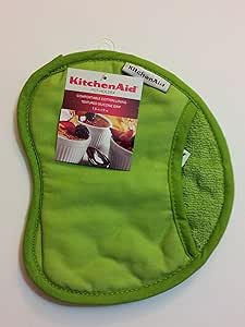 Amazon.com: KitchenAid Green Apple Cotton Pot Holder with Silicone ...