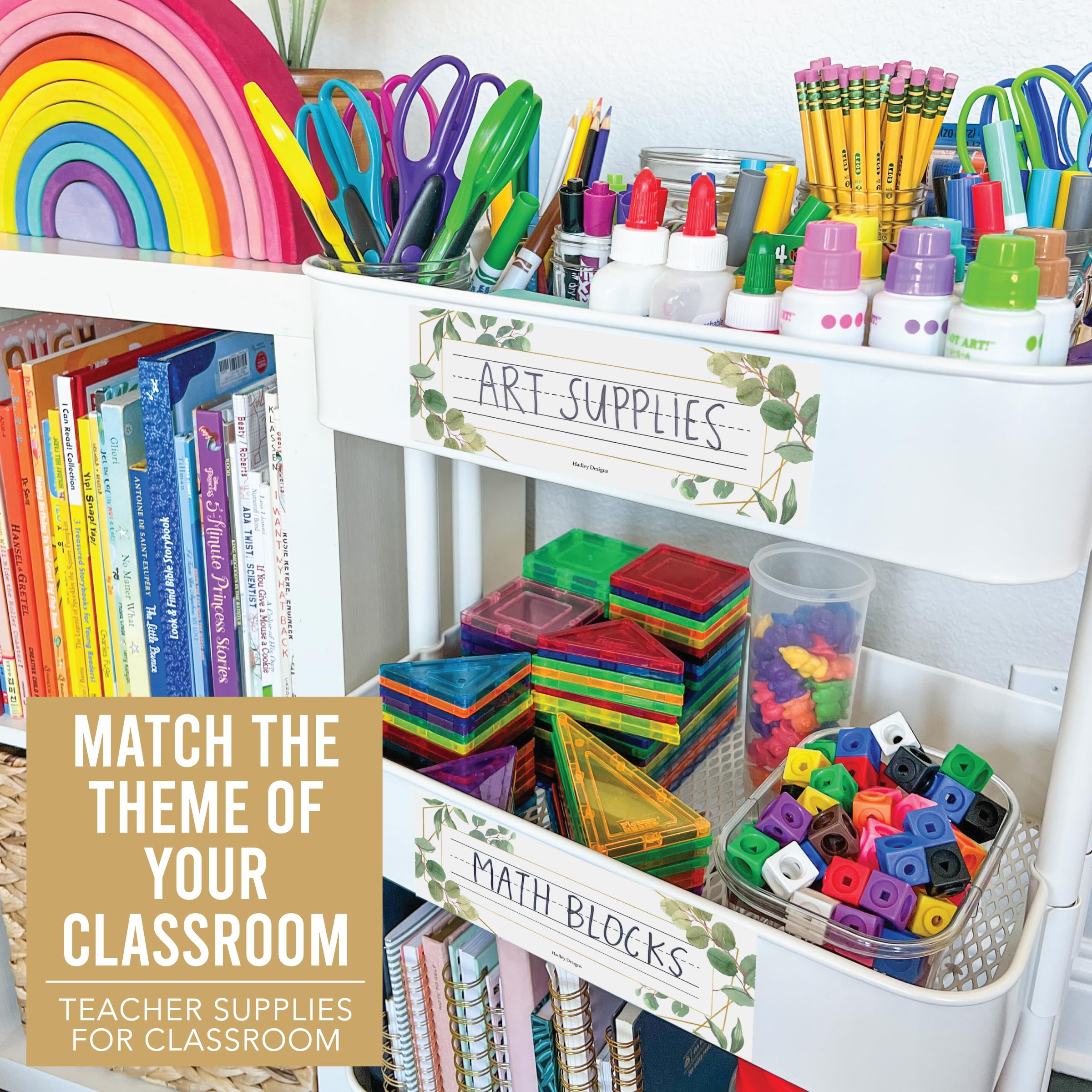 Snapklik.com : Desk Name Tags For Classroom -25 Student Name Plates For ...