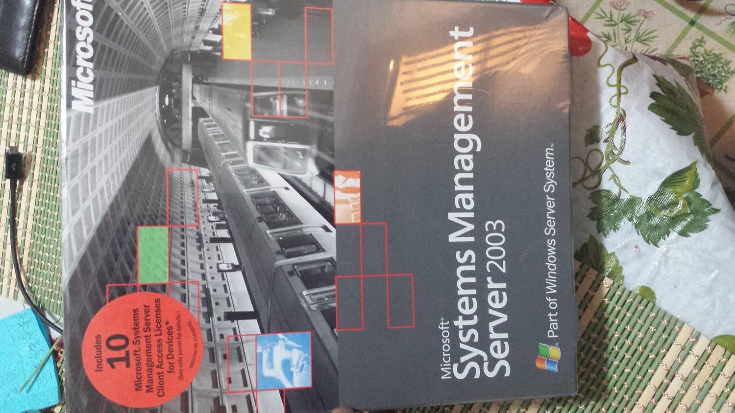 Amazon.com: Microsoft System Management Server Enterprise Edition 2003 ...