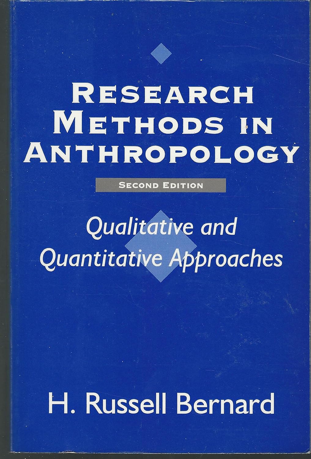 Amazon | Research Methods in Anthropology: Qualitative and Quantitative ...