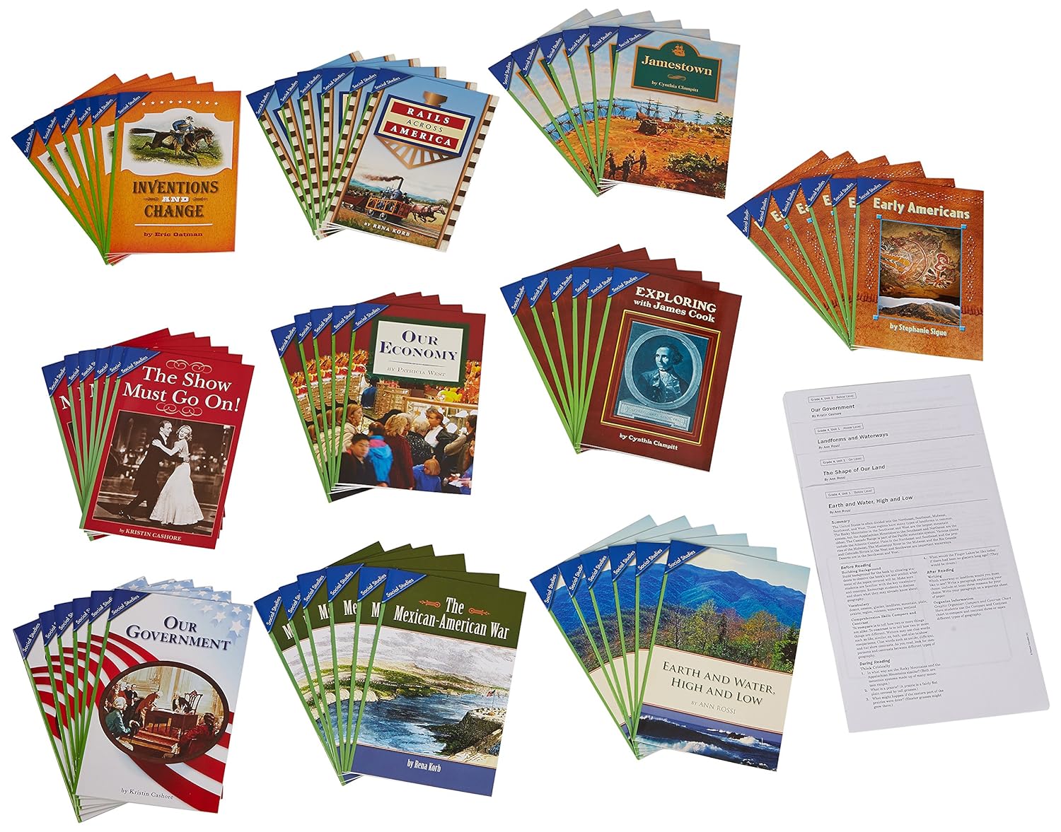 Social Studies 2006 Leveled Readers Below Level Bookshelf Collection ...