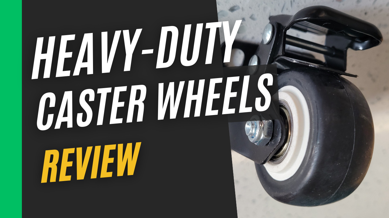 Watch Heavy Duty Locking Caster Wheels for Carts and Furniture on ...