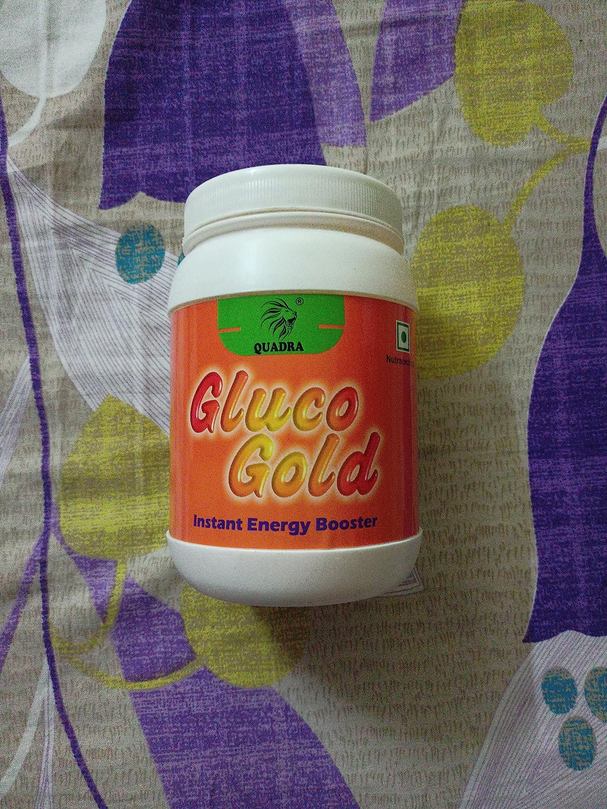 QUADRA GLUCO GOLD | Instant Energy Booster | Immunity Booster | Vitamin ...