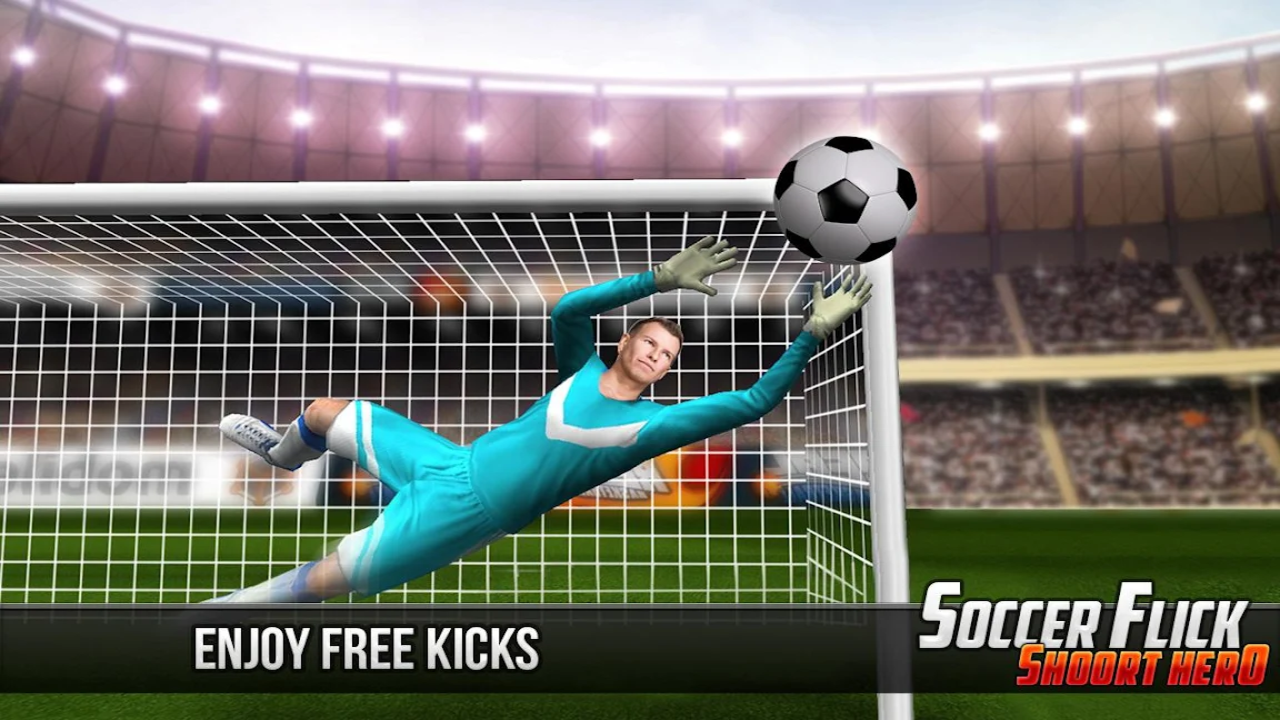 Flick Real Soccer Extreme Shoot Soccer Game World Soccer Dream Football ...