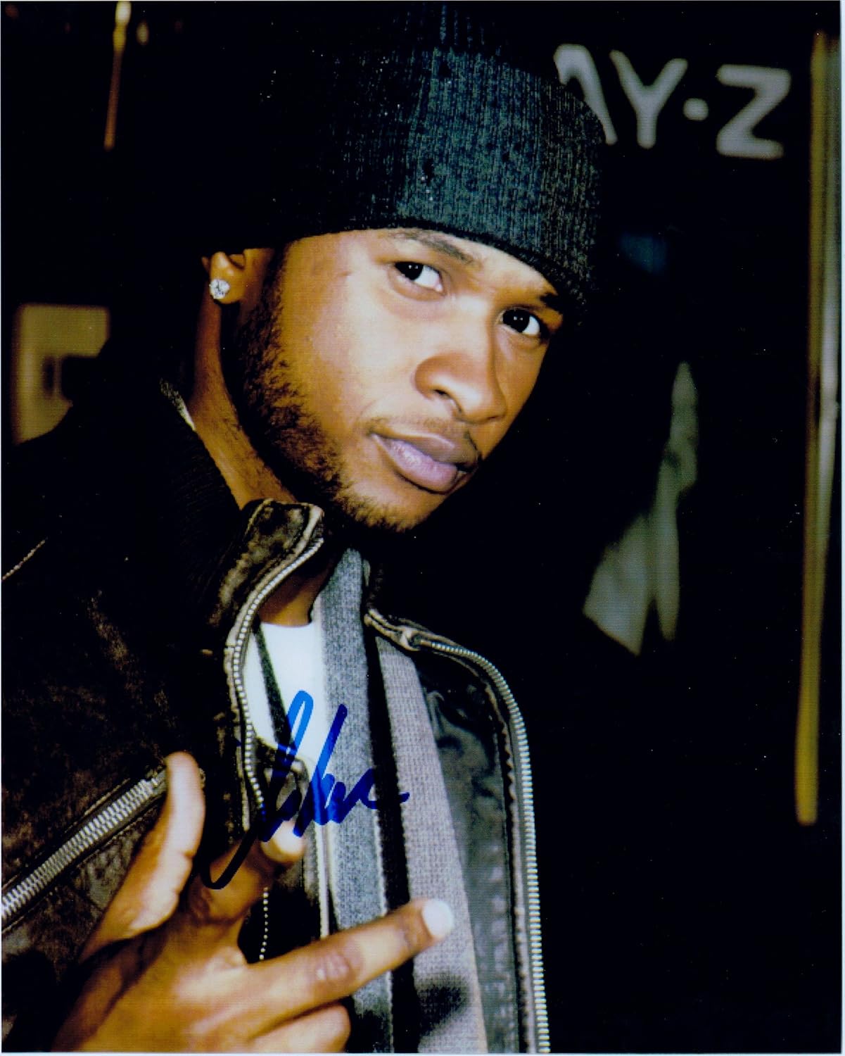 Amazon.com: Usher 8 X 10 Photo Display Autograph on Glossy Photo Paper ...