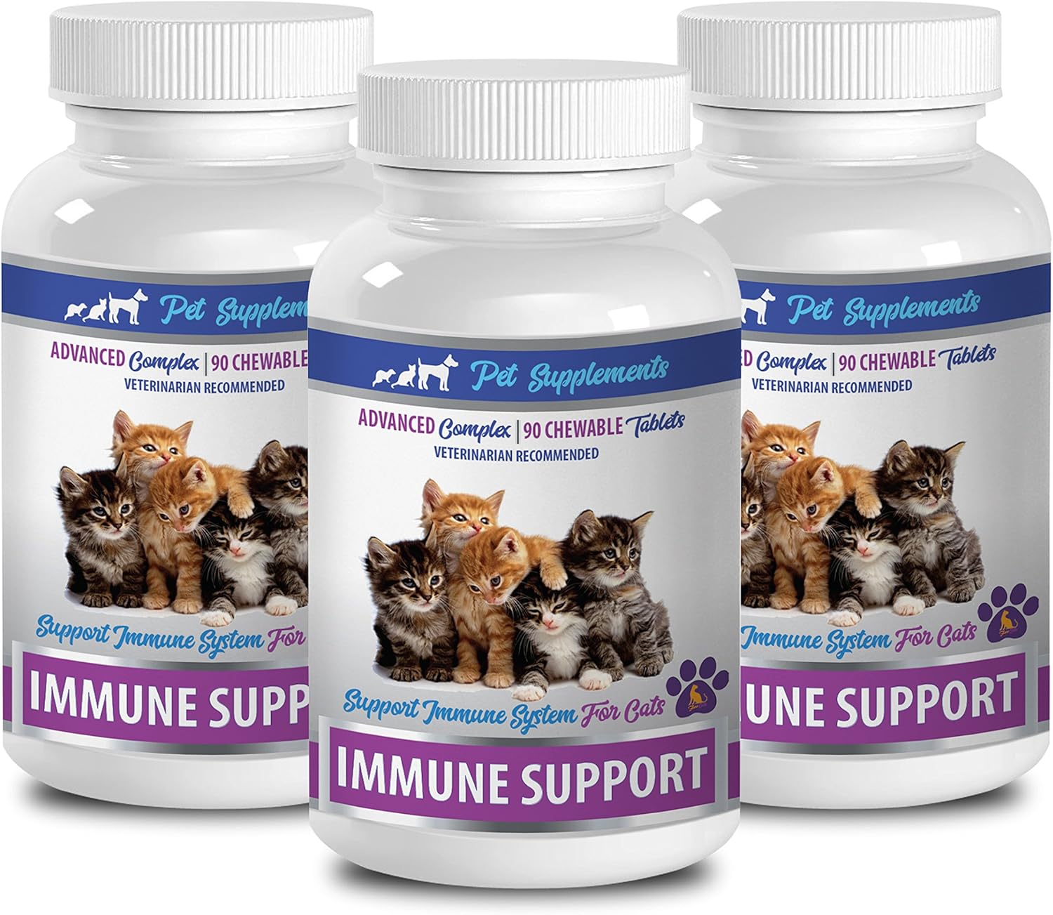Amazon.com : PET SUPPLEMENTS cat Immune Supplement - Immune Support ...