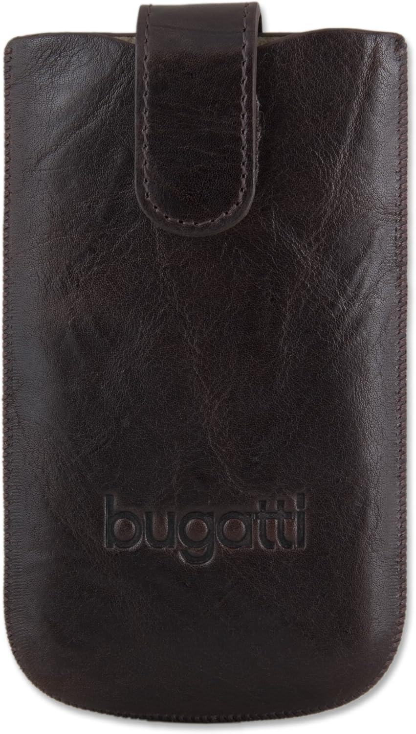Amazon.com: GENUINE BUGATTI UNIQUE TOBACCO VERTICAL LEATHER CASE/COVER ...