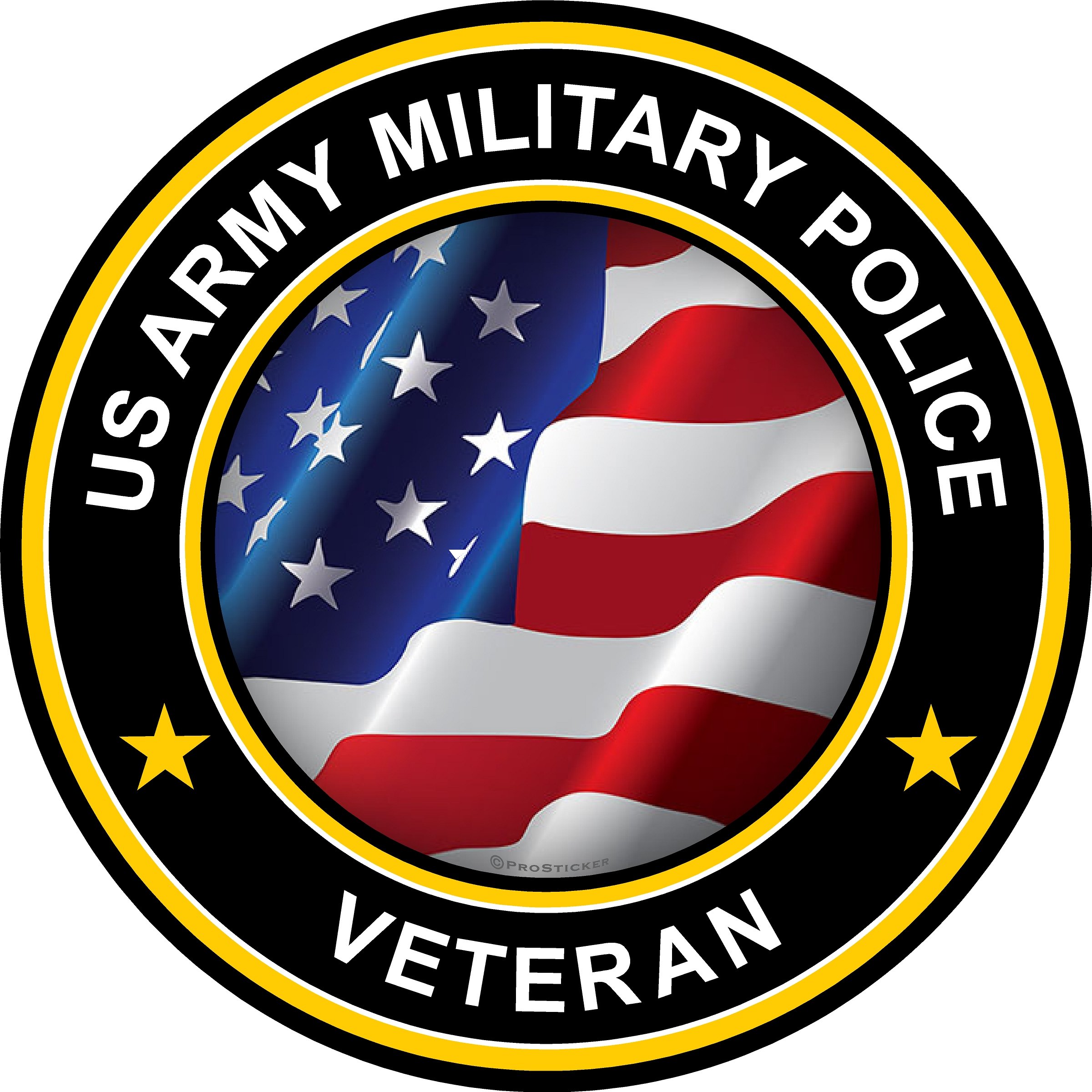 Amazon.com: ProSticker 1067 (One) 4" Military Series US Military Police ...