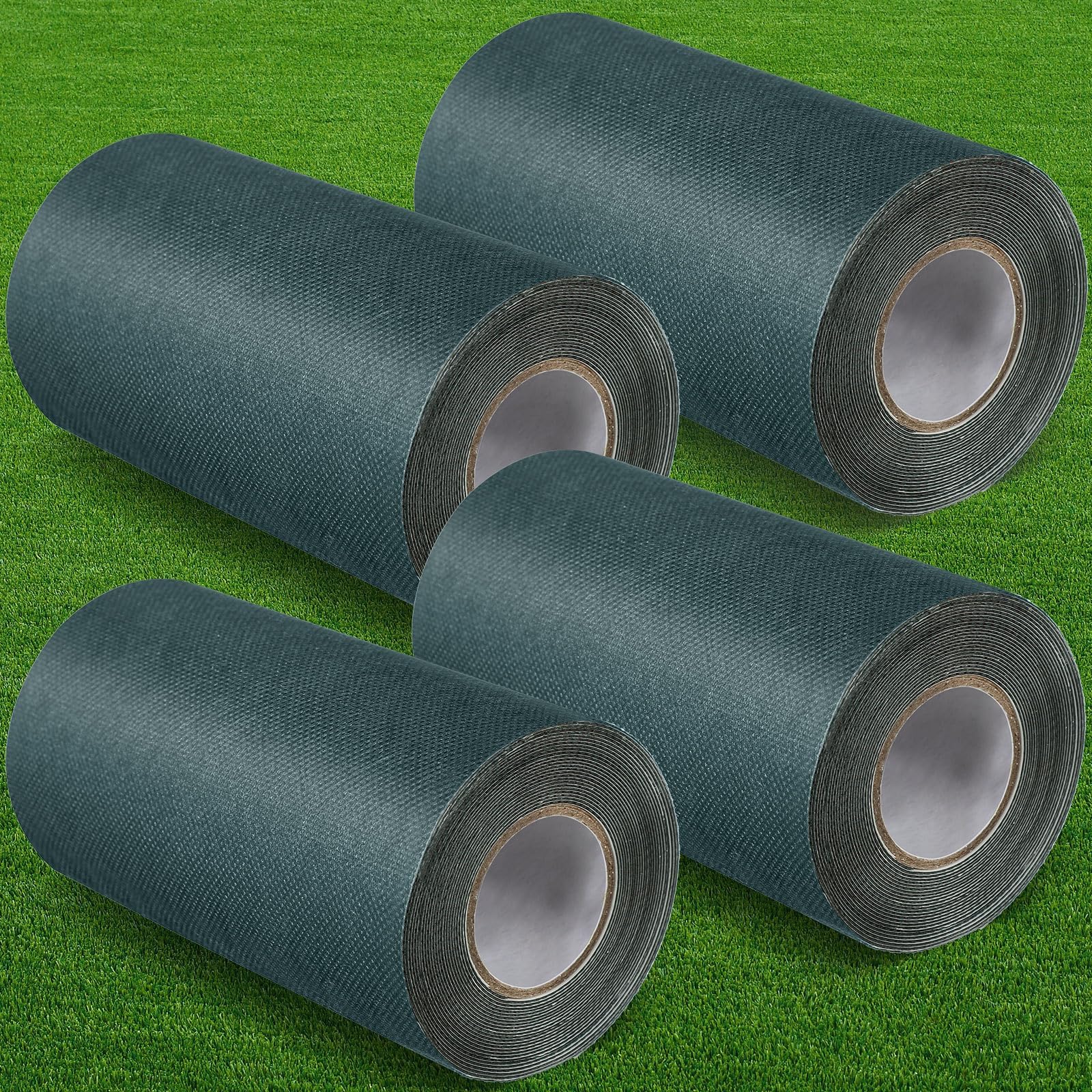 Amazon.com: Frienda 4 Rolls 64ft Artificial Turf Tape 6" x 16 ...