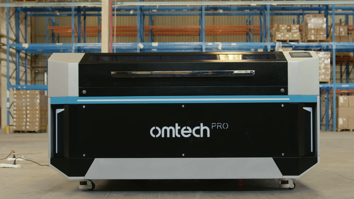 Watch How to Set Up Your OMTech Pro 150W Hybrid Laser Cutter on Amazon Live