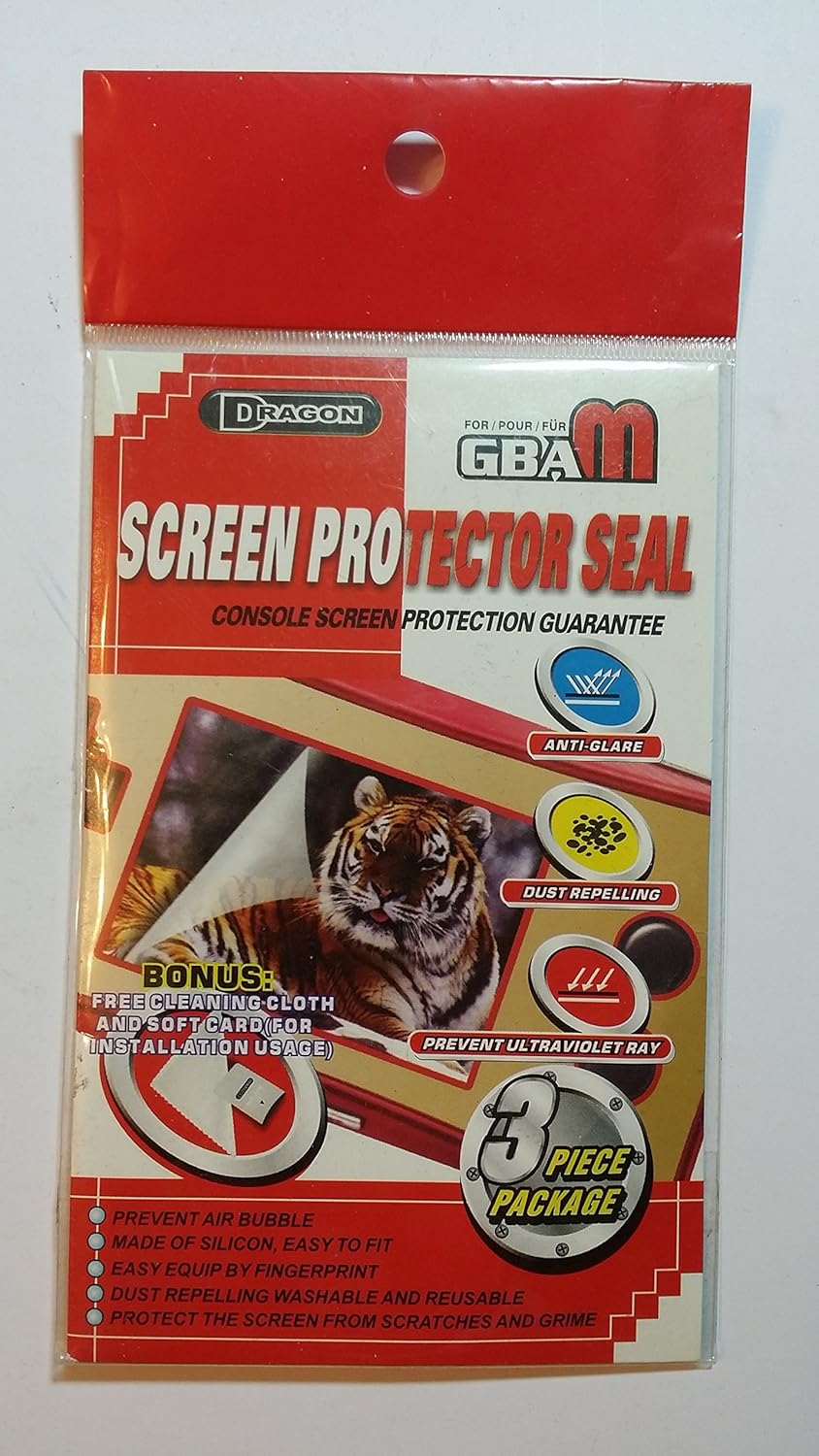 Amazon.com: Screen Protector Seal for GBA micro, Game boy Micro ...