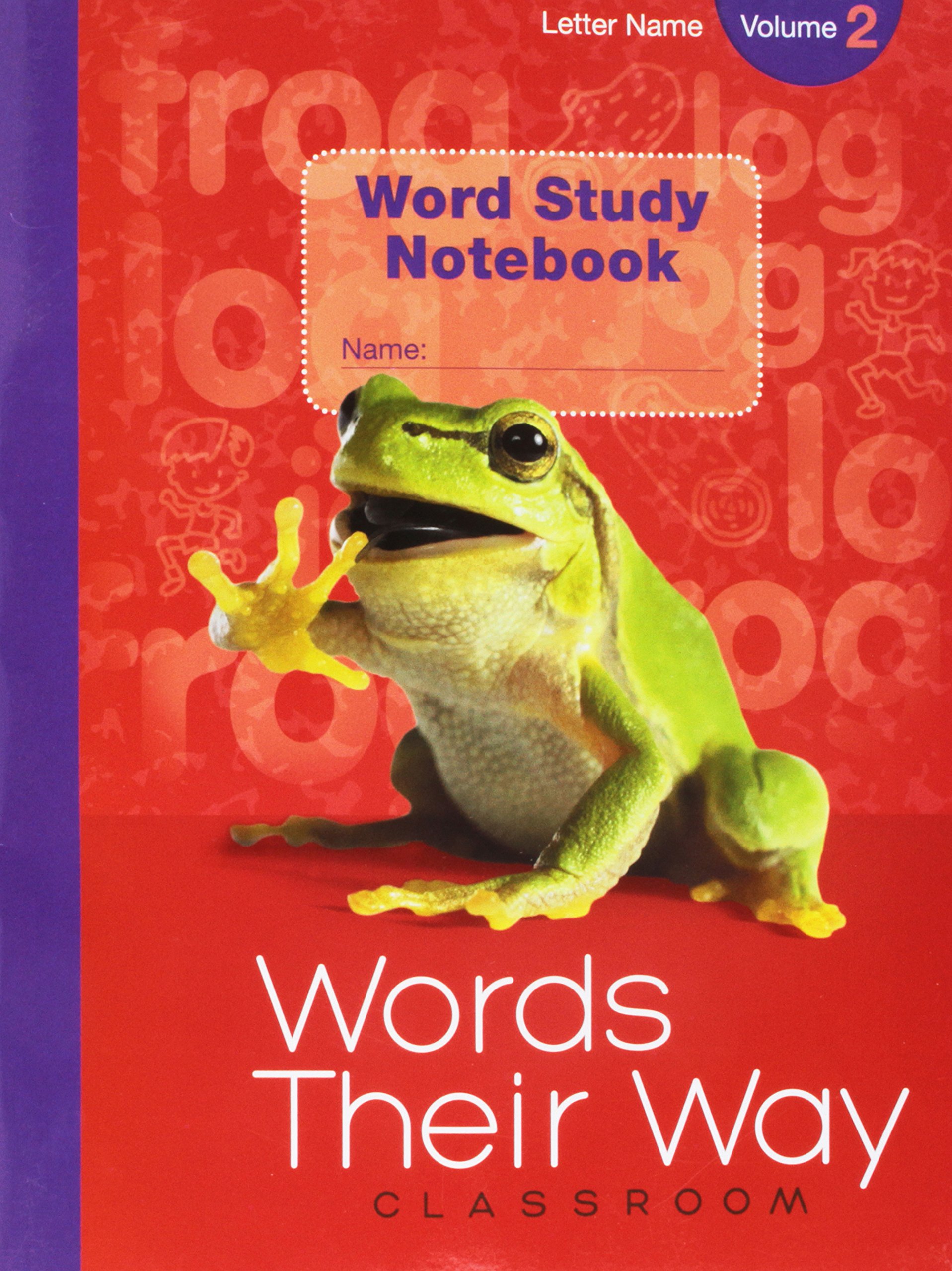 WORDS THEIR WAY CLASSROOM 2019 LETTER NAME VOLUME 2: Celebration Press ...