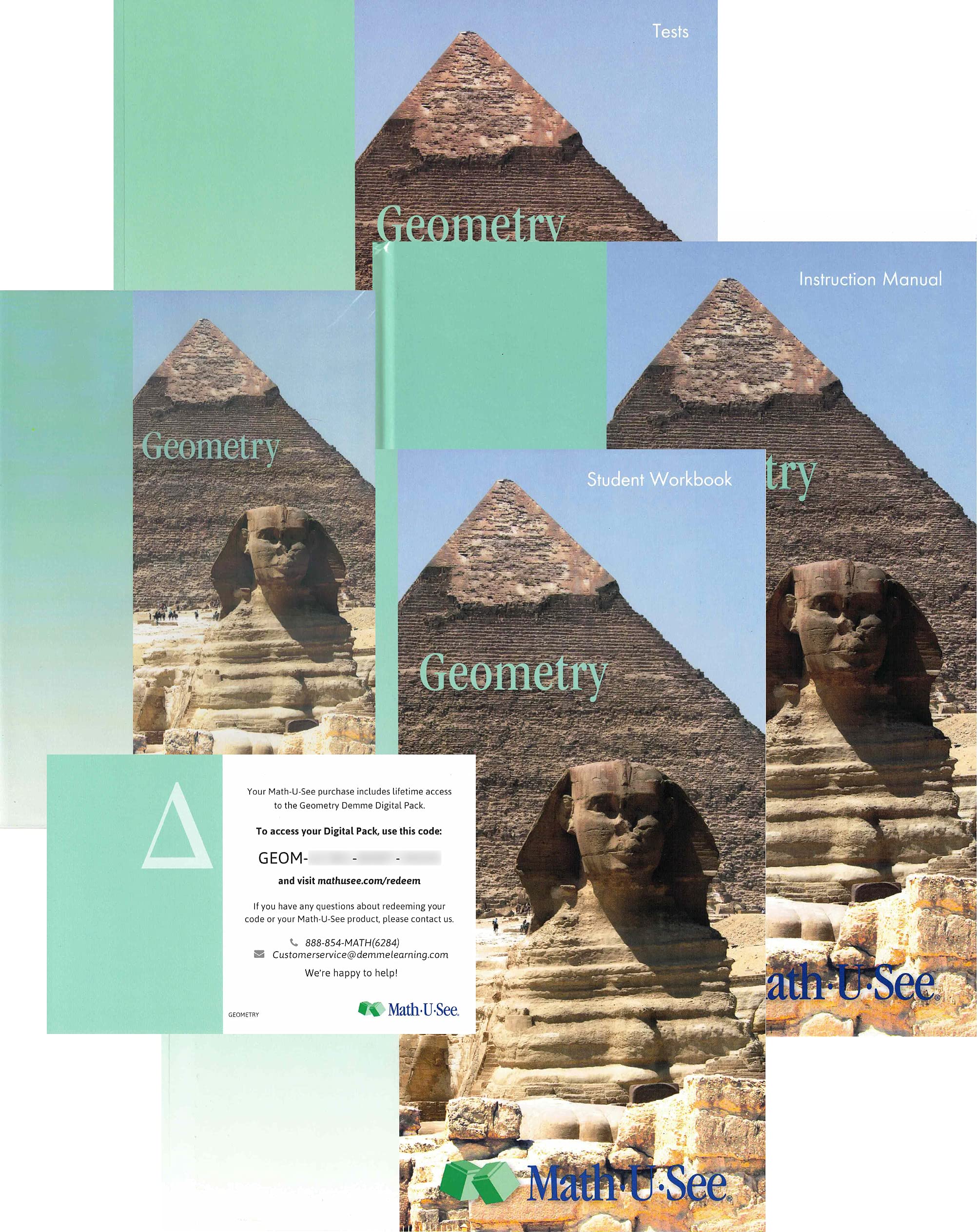 Math-U-See Geometry Universal Set: Steve Demme: Amazon.com: Books