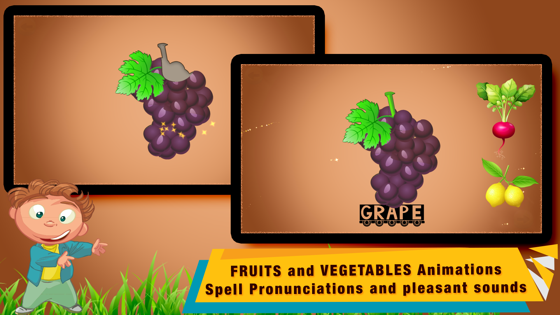 Fruits and Vegetables Puzzle Game for Kids - App on Amazon Appstore