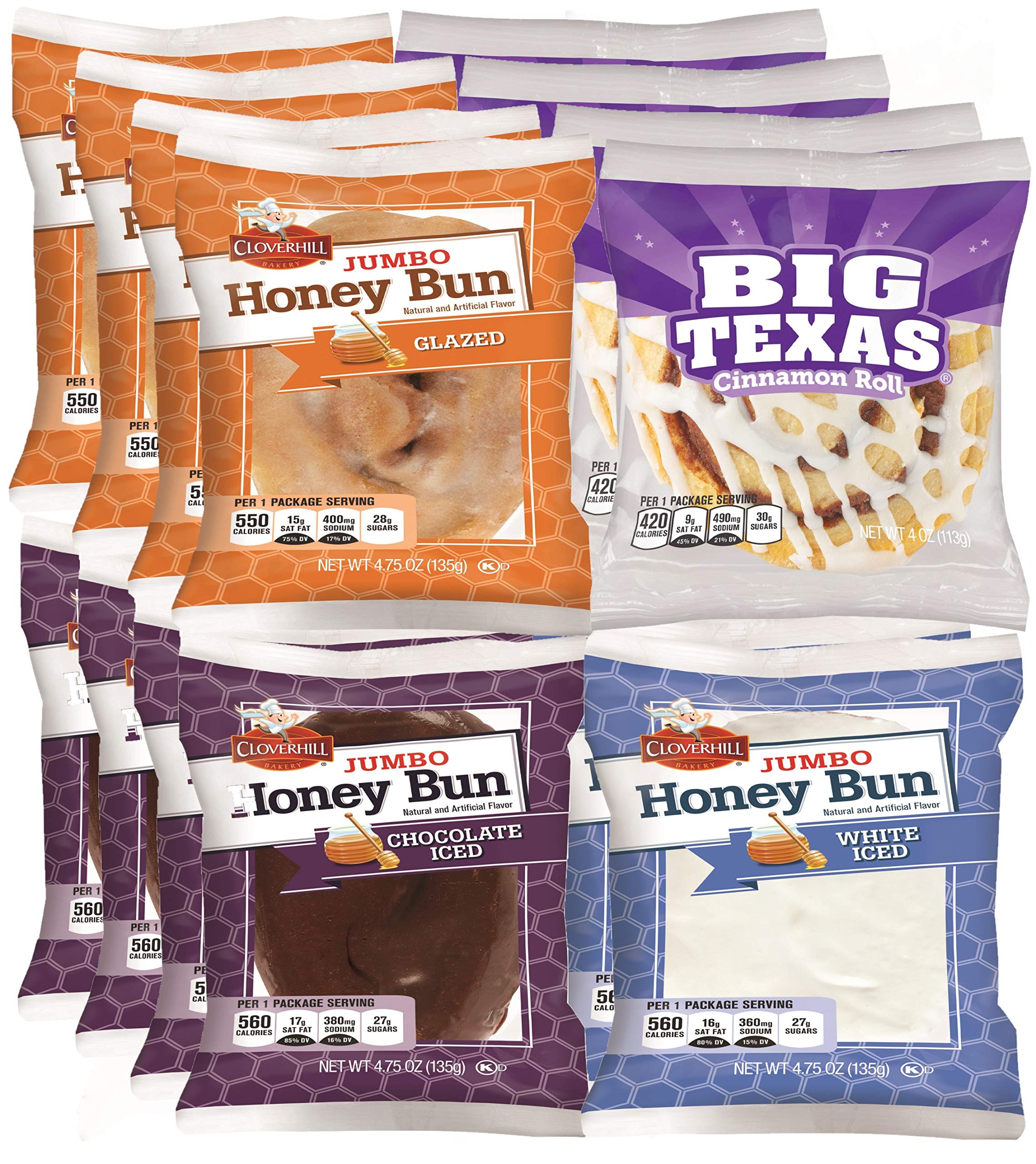 Buy Cloverhill Bakery Ultimate Honey Bun Variety Pack | Big Texas ...