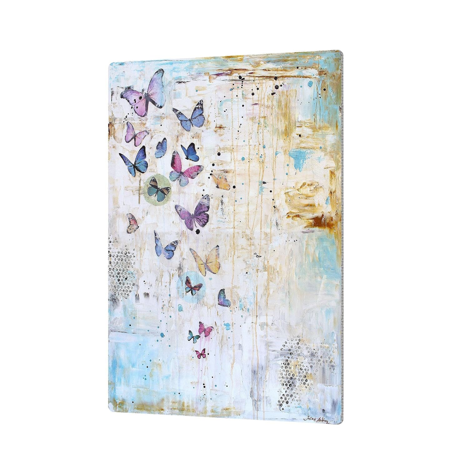 Buy ArtWall Jolina Anthony's Flutter Aluminum Print, 24"x 36" Online at ...