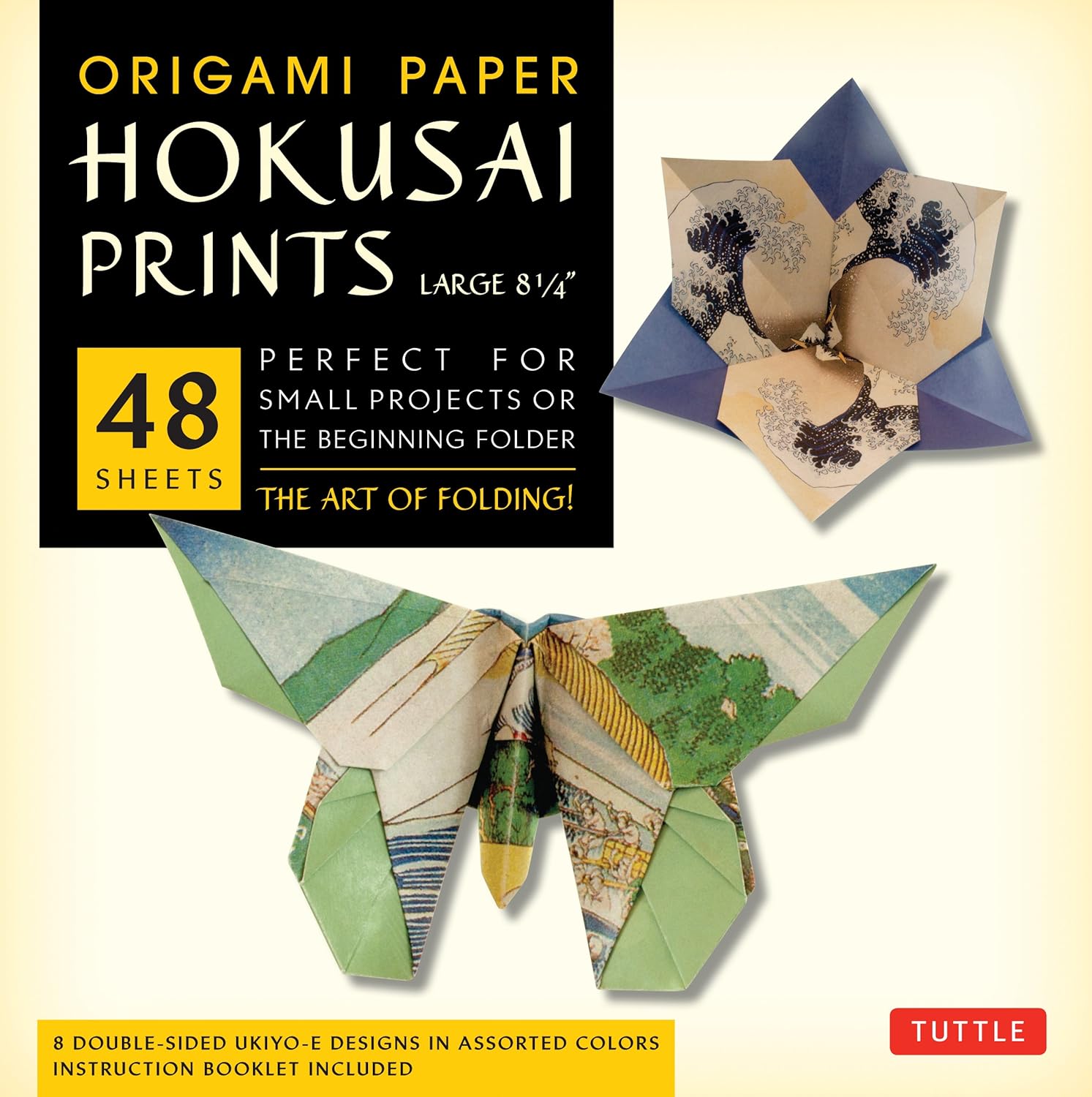 Origami Paper - Hokusai Prints - Large 8 1/4" - 48 Sheets: Tuttle ...