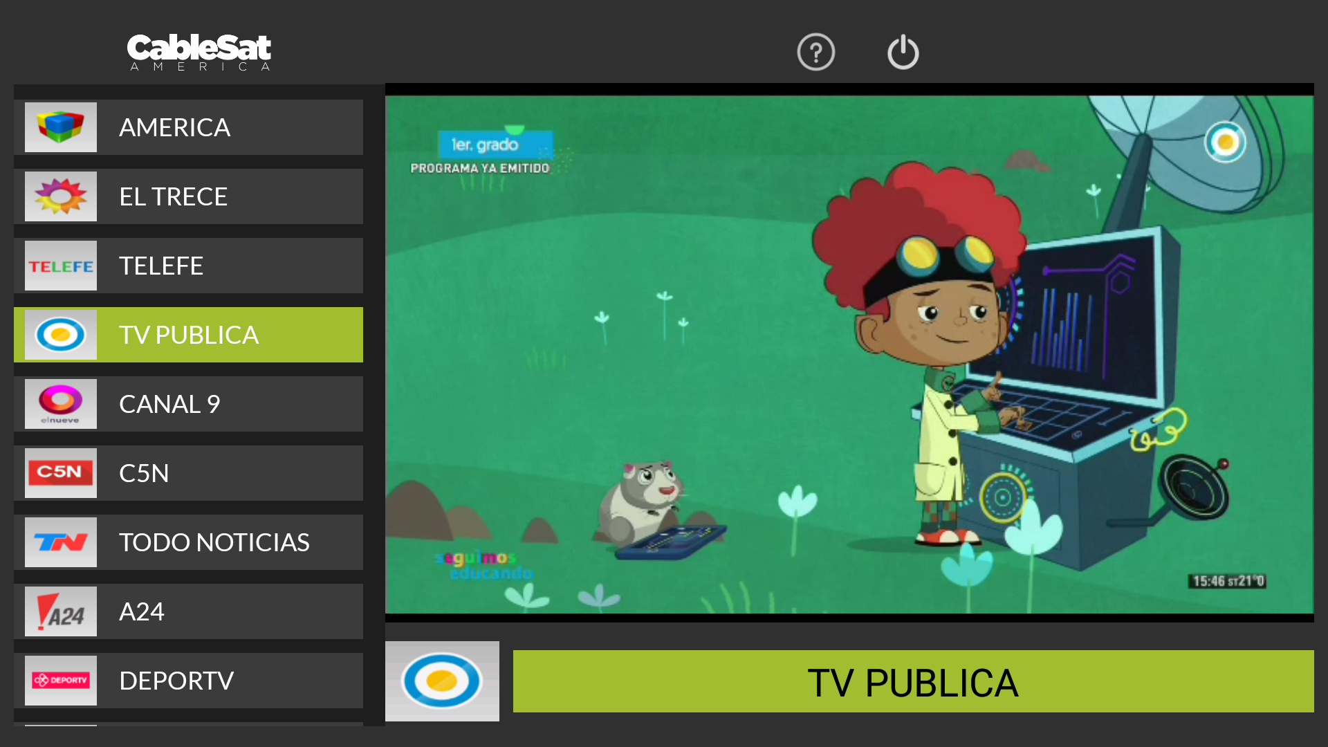 Cablesat streaming - App on Amazon Appstore