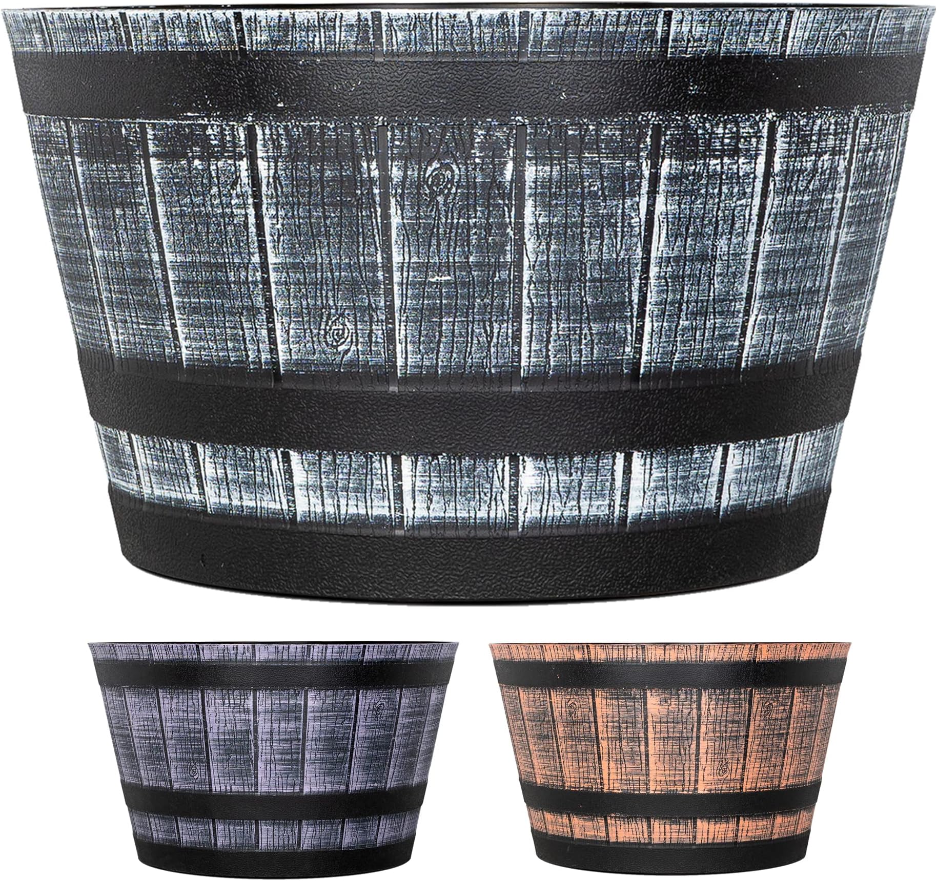 Stewart Square Planter, Lead Effect, 32 cm : Amazon.co.uk: Garden