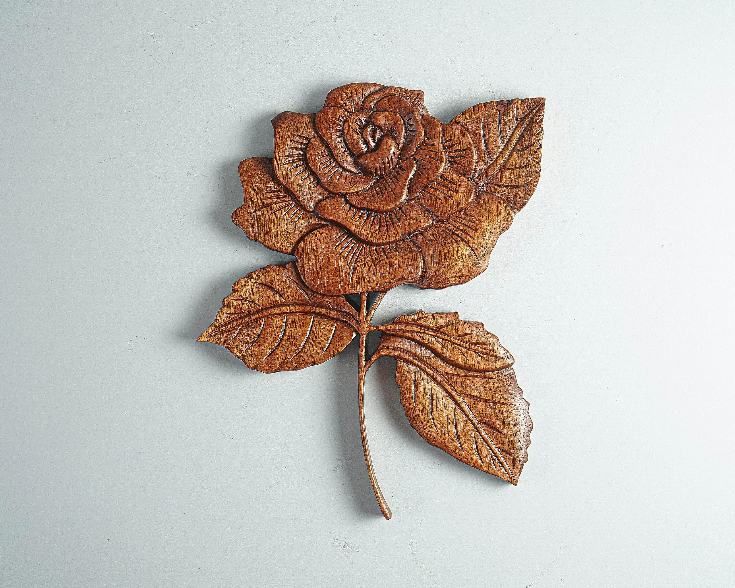 Wood Carving Rose