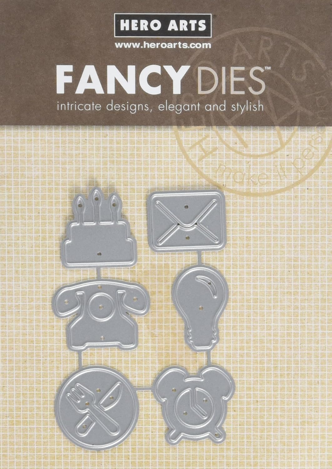 Amazon.com: Hero Arts Fancy Handy Icon Dies
