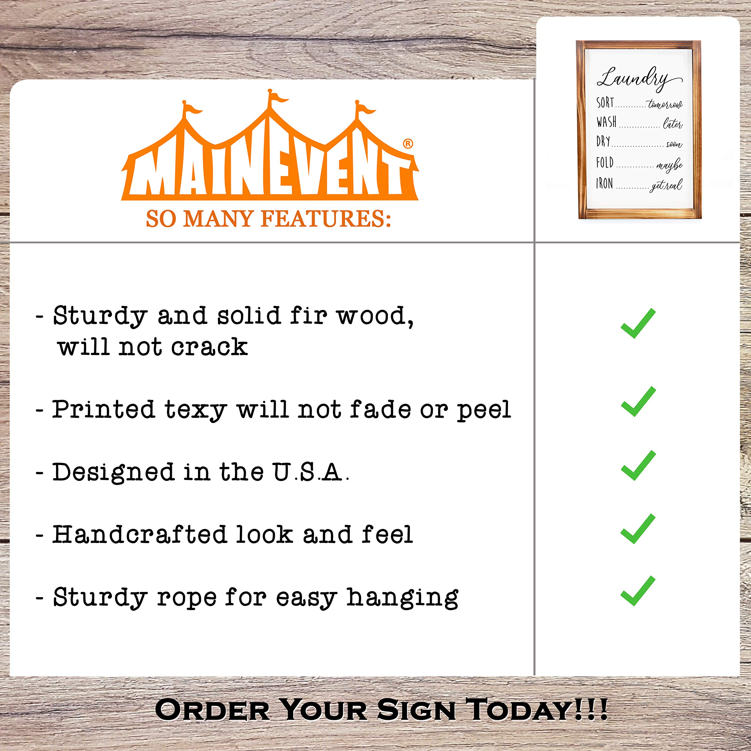 Laundry Time Sign - Laundry Room Wall Decor - Laundry Sign, Modern ...