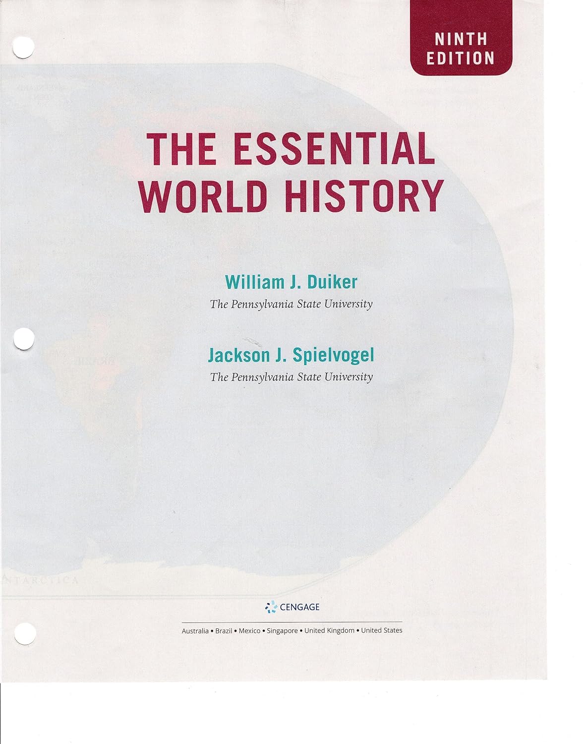 The Essential World History (9th Edition) Standalone Book: William J ...