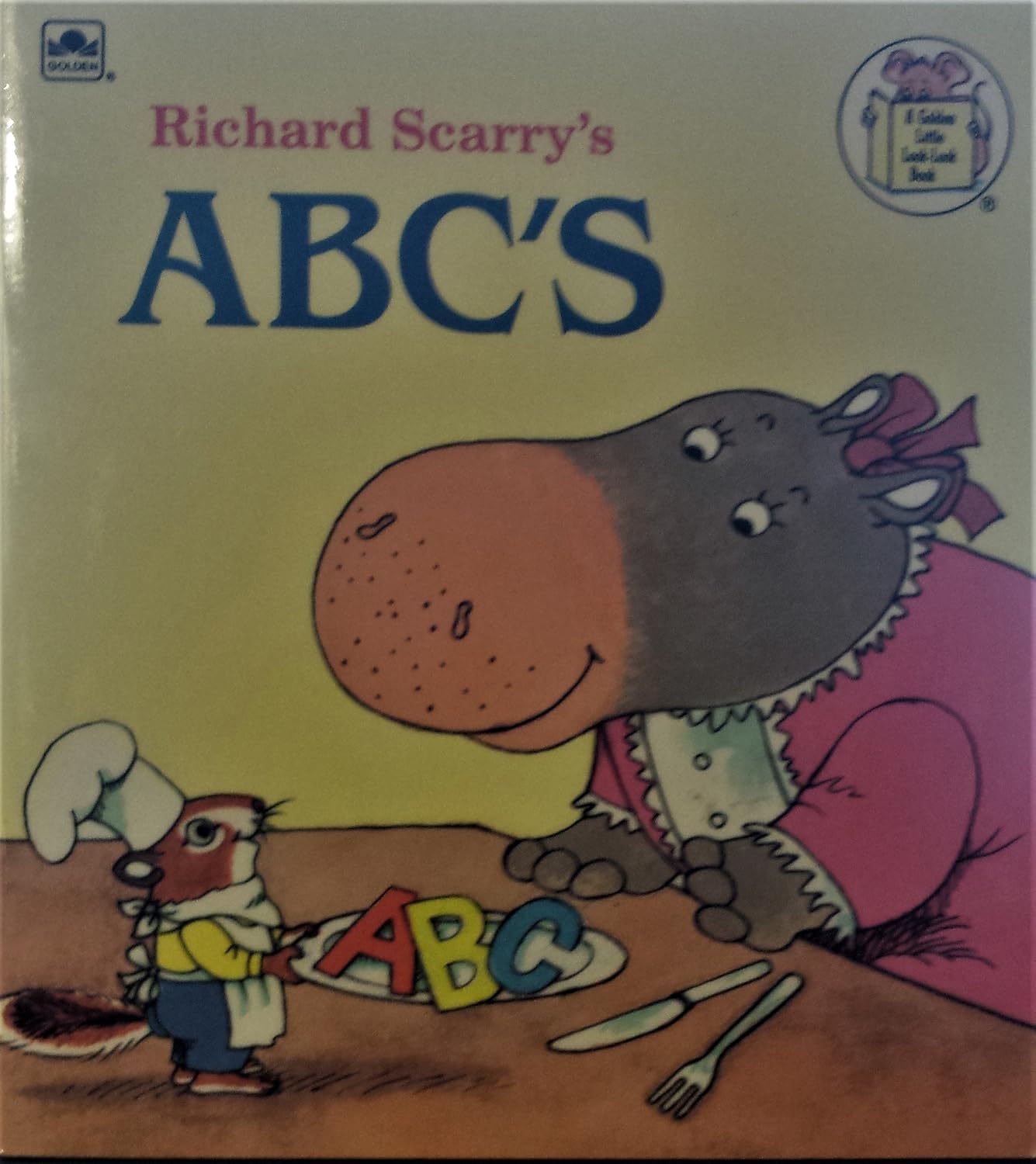 Amazon.com: Richard Scarry's ABC (Look-Look): 9780307115157: Golden ...